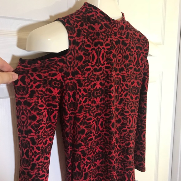 Jessica Simpson | Dresses | Jessica Simpson Mock Neck Cold Shoulder ...